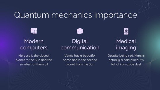 Physics Major for College: Quantum Mechanics Presentation
