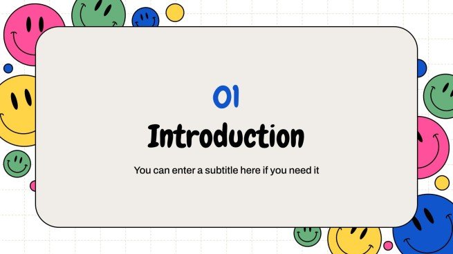 Smiley Face Theme for Education Presentation