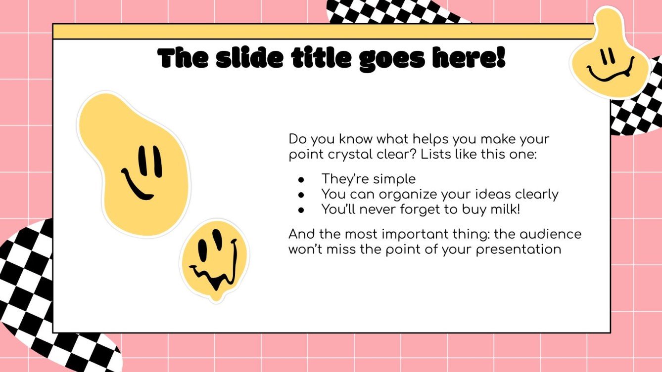 Smiley Face Background Presentation