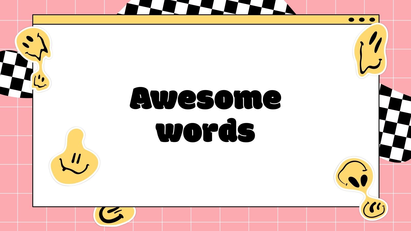 Smiley Face Background Presentation