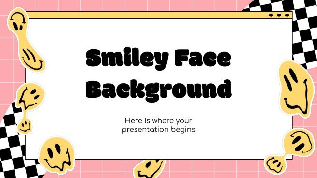 Free Google Slides & PowerPoint presentations with smileys