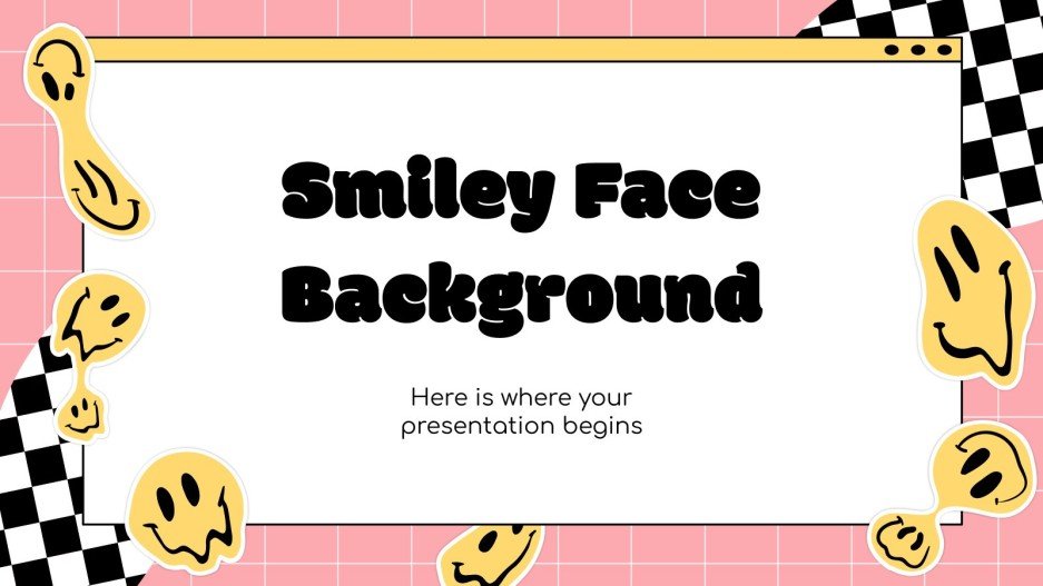 Free Google Slides & PowerPoint presentations with smileys