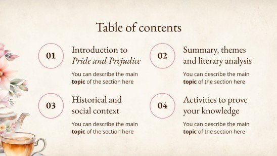 Pride and Prejudice Presentation