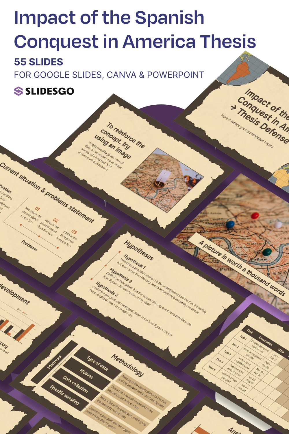 Impact of the Spanish Conquest in America Thesis Defense Presentation
