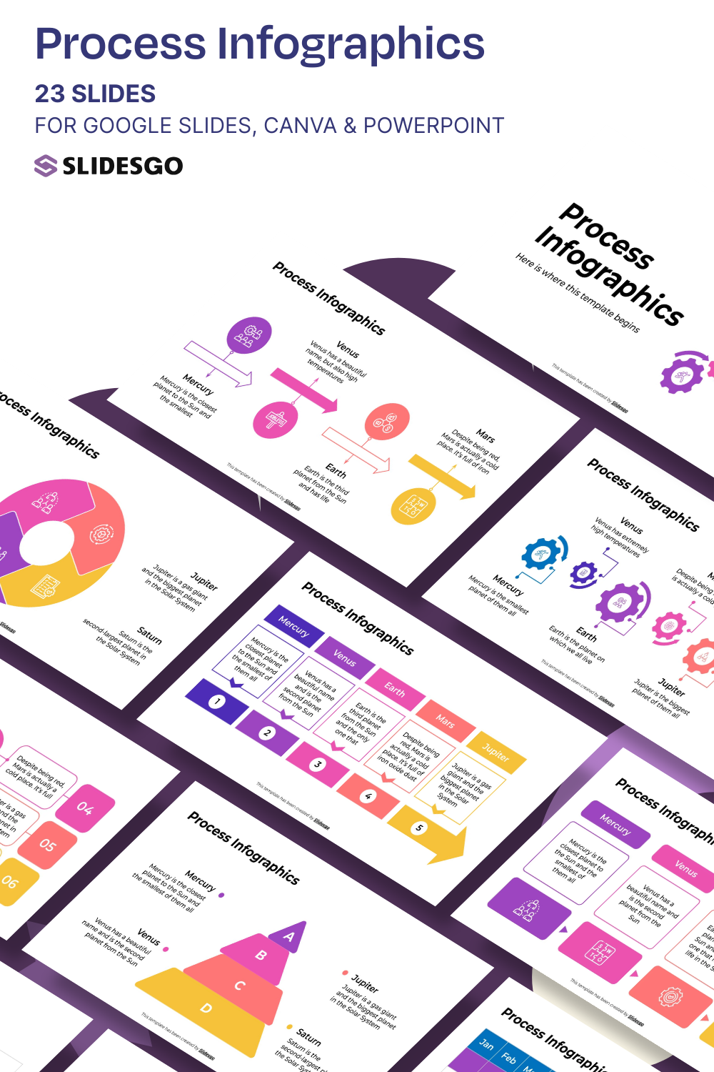 Process Infographics Template
