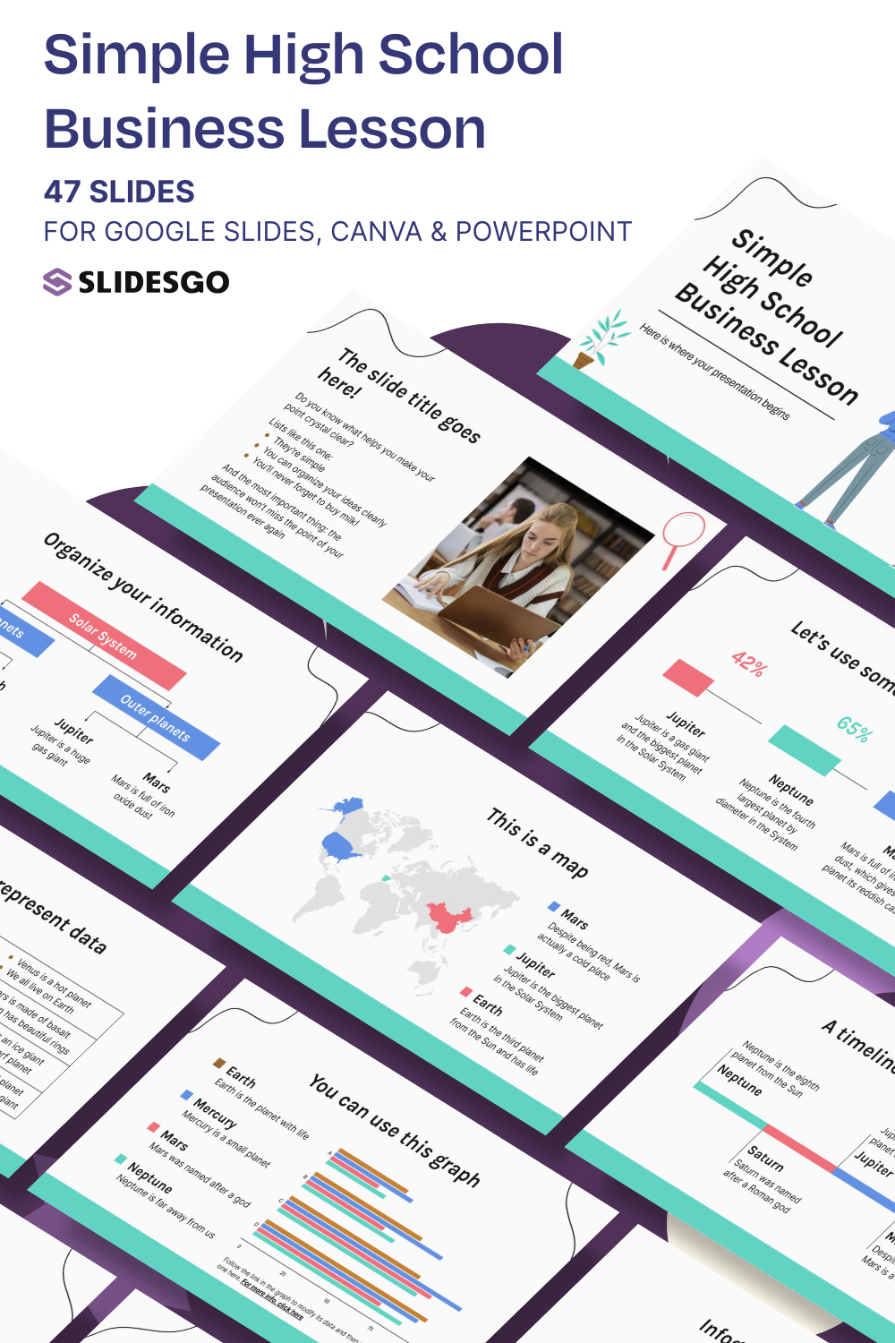 Simple High School Business Lesson Presentation