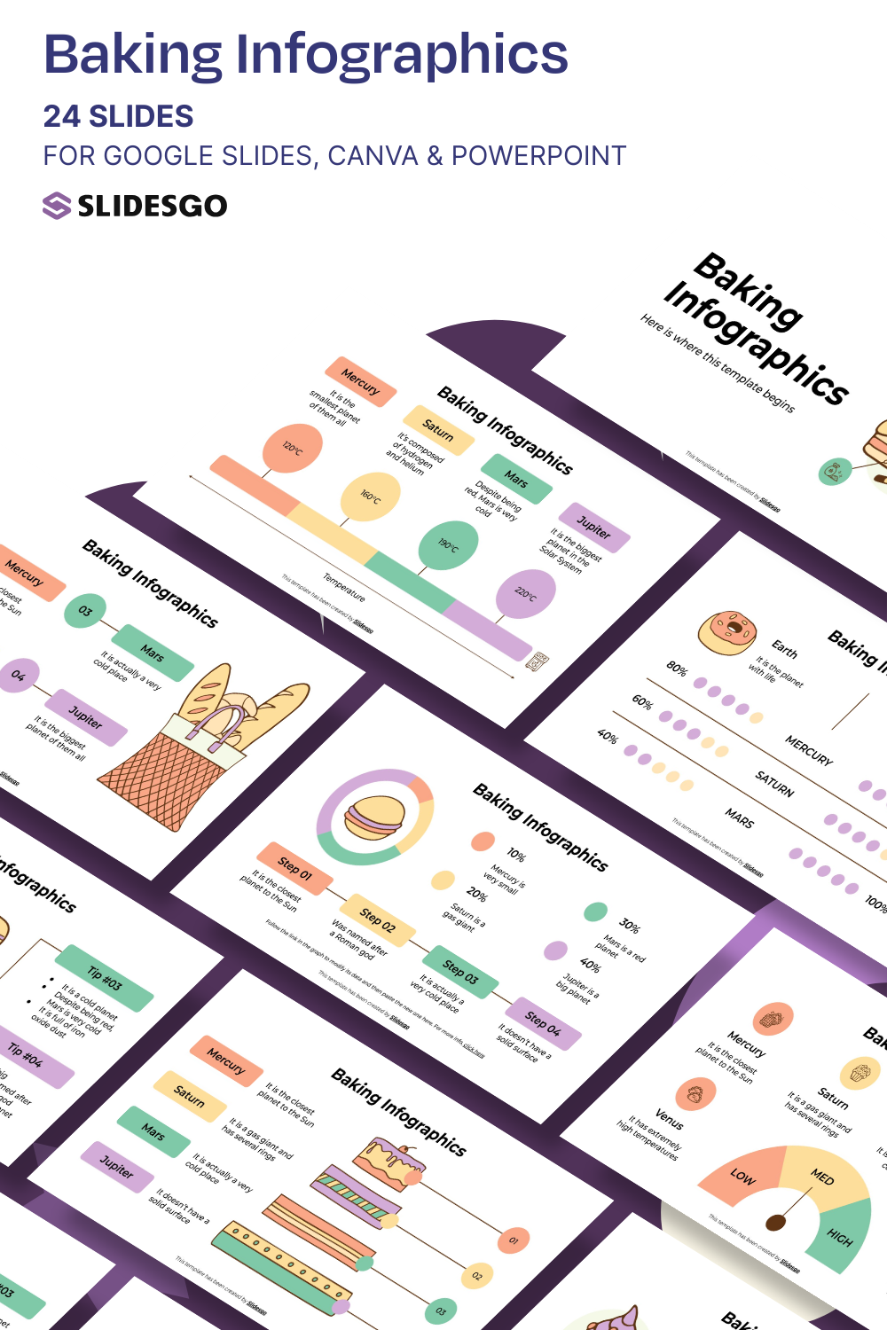 Baking Infographics Template