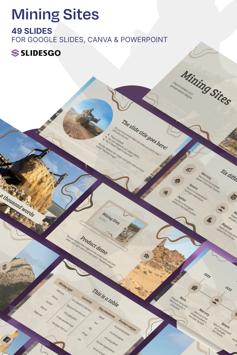 Mining Sites Presentation