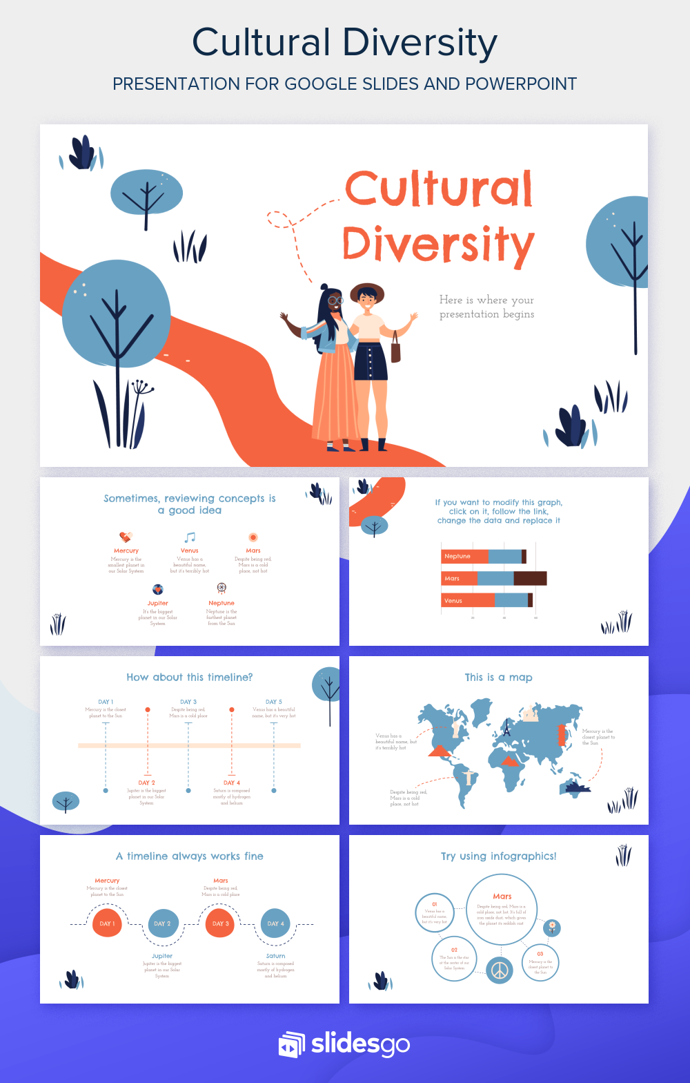 Cultural Diversity Google Slides Theme and PowerPoint Template