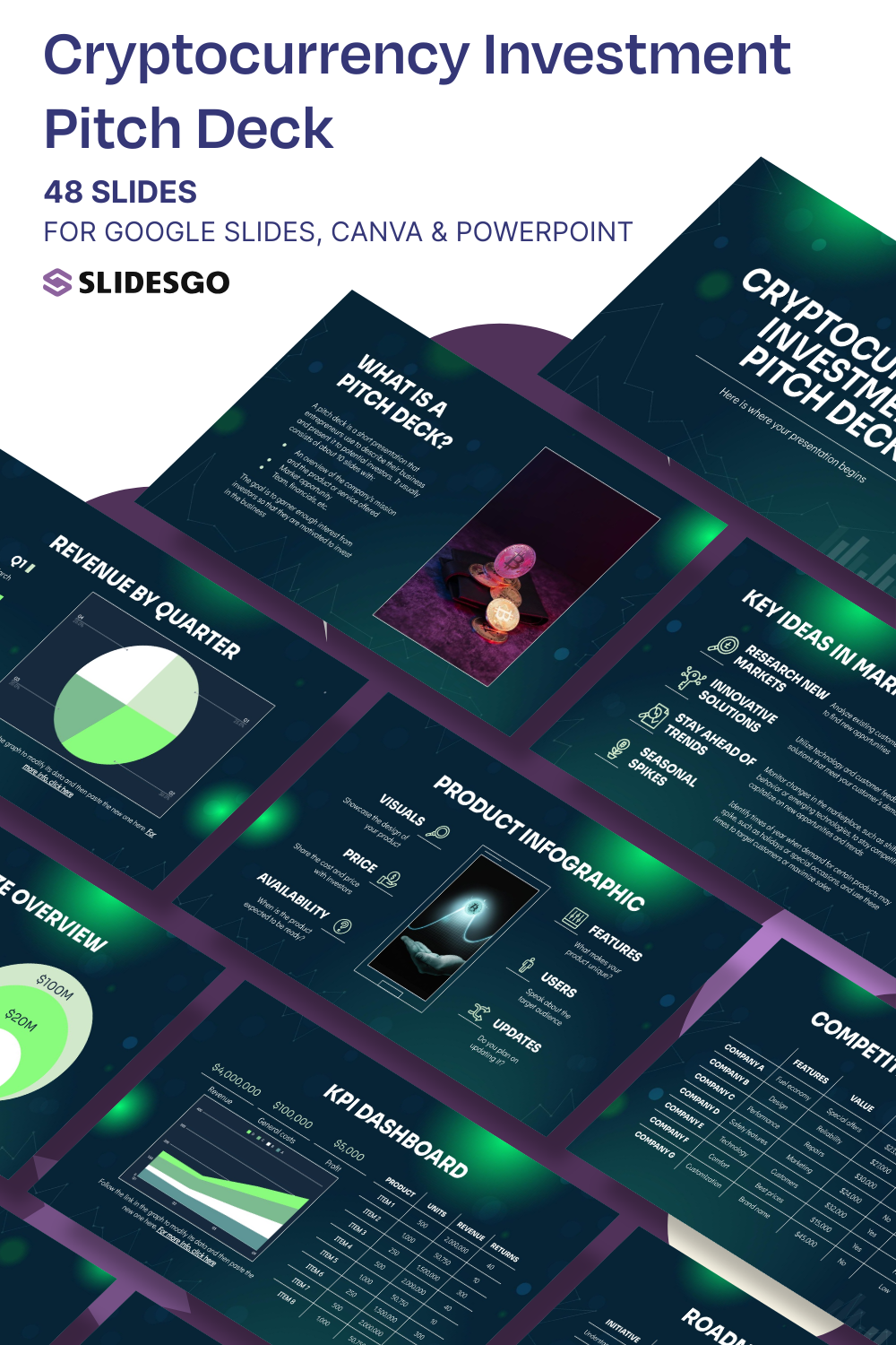 Cryptocurrency Investment Pitch Deck Presentation