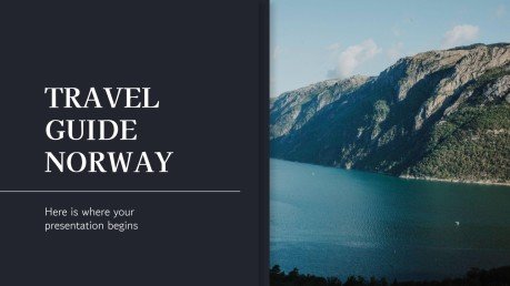 Google Slides & PowerPoint templates for travel guides