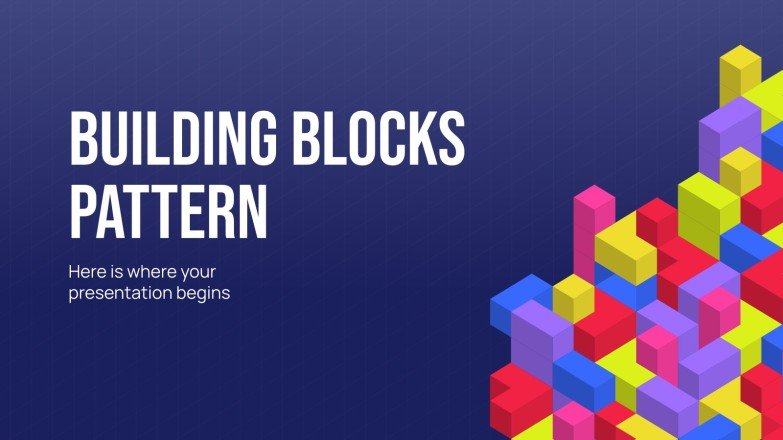 Building Blocks Pattern Presentation