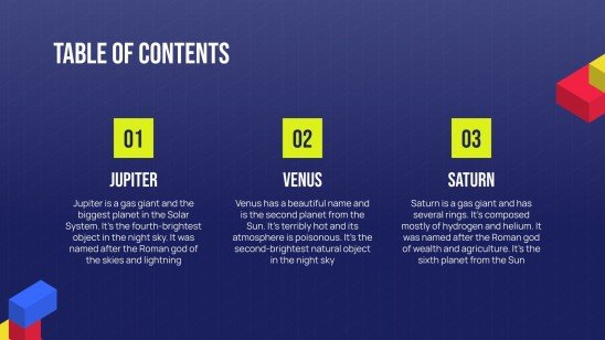 Building Blocks Pattern Presentation
