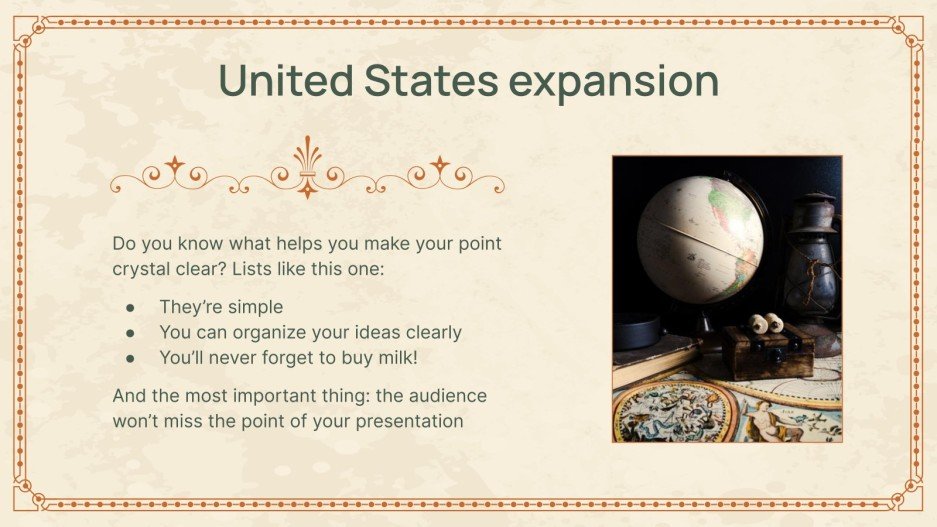 History Through the Decades for High School Presentation