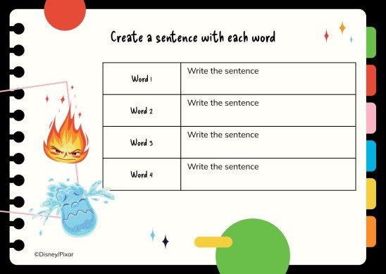 Elemental Worksheet Presentation