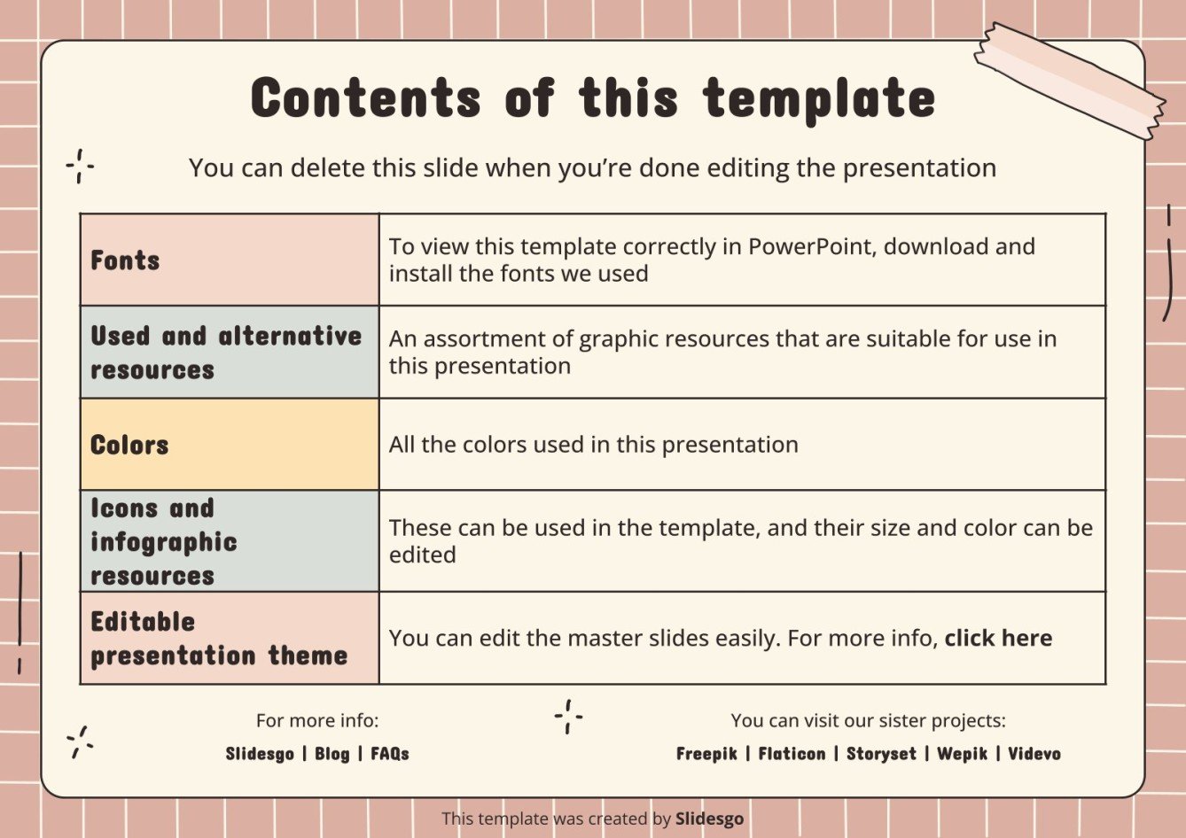 Soft Palette Visual Organizer for Students Presentation