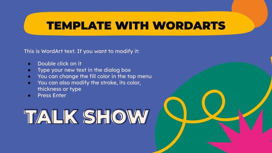 Talk Show Podcast Pitch Deck Presentation