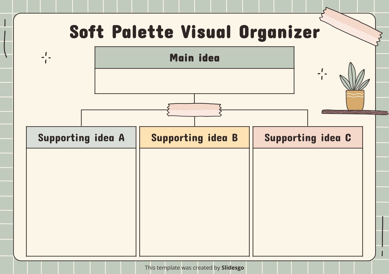 Soft Palette Visual Organizer for Students Presentation