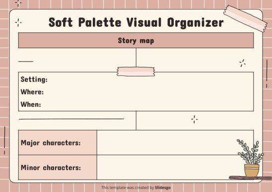 Soft Palette Visual Organizer for Students Presentation