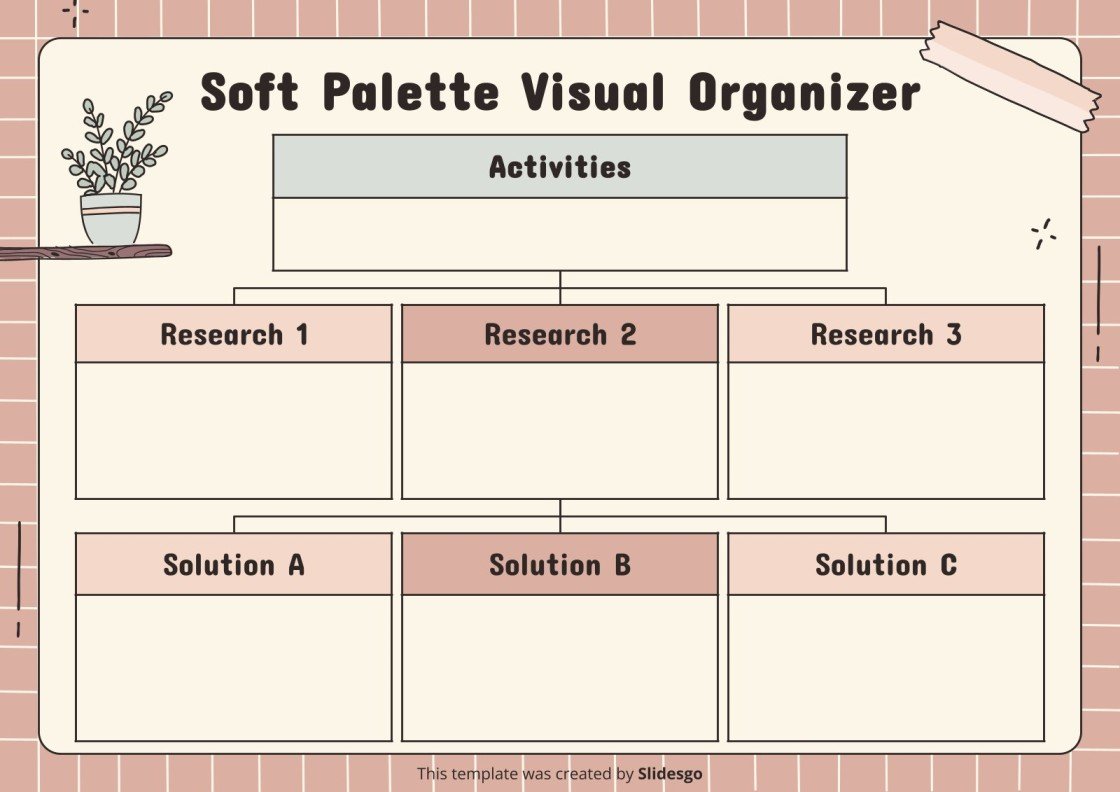 Soft Palette Visual Organizer for Students Presentation