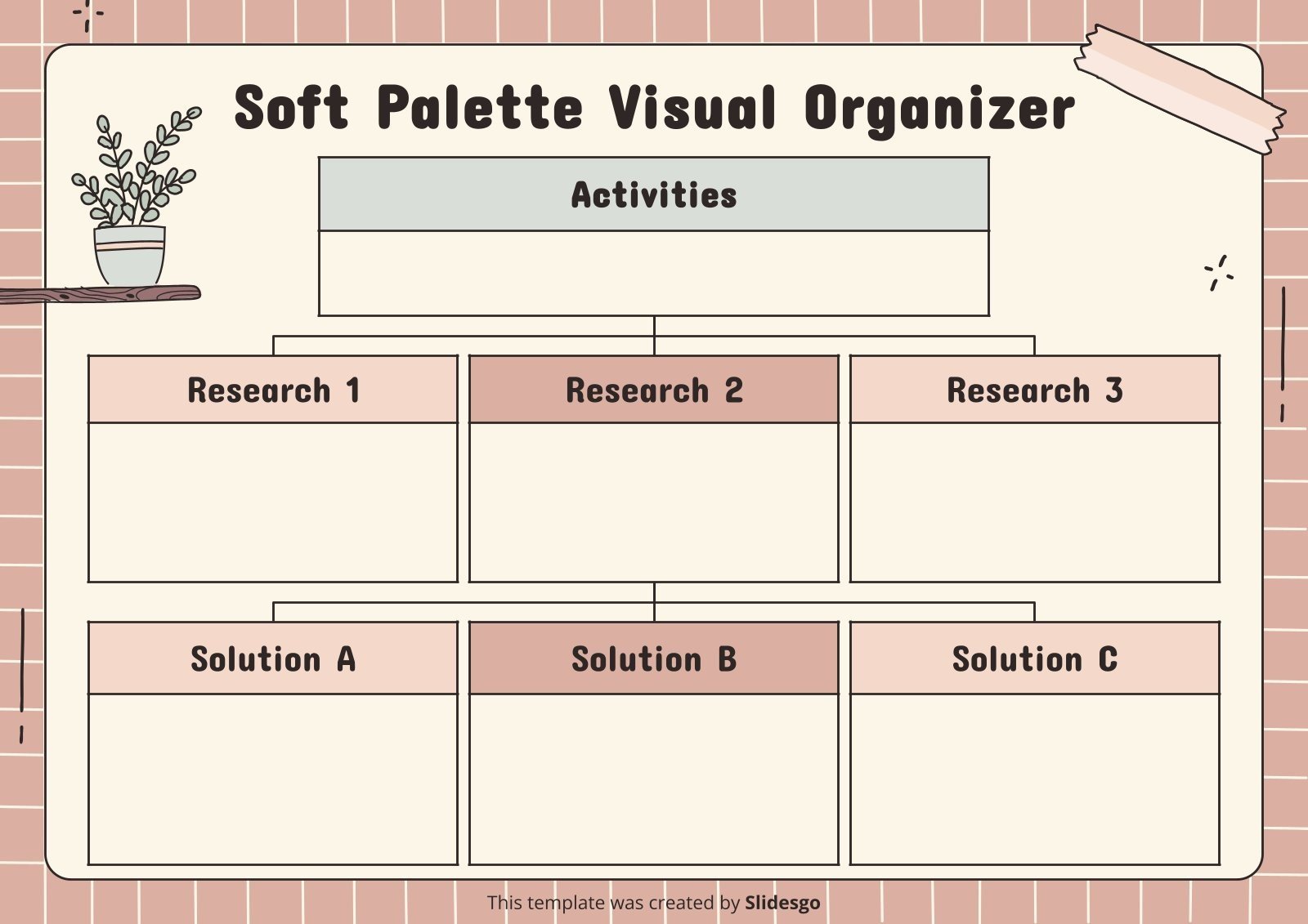 Soft Palette Visual Organizer for Students Presentation