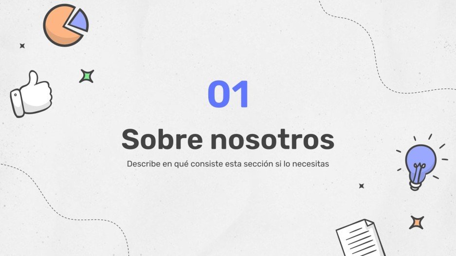 Doodle Basic Template for Marketing Presentation