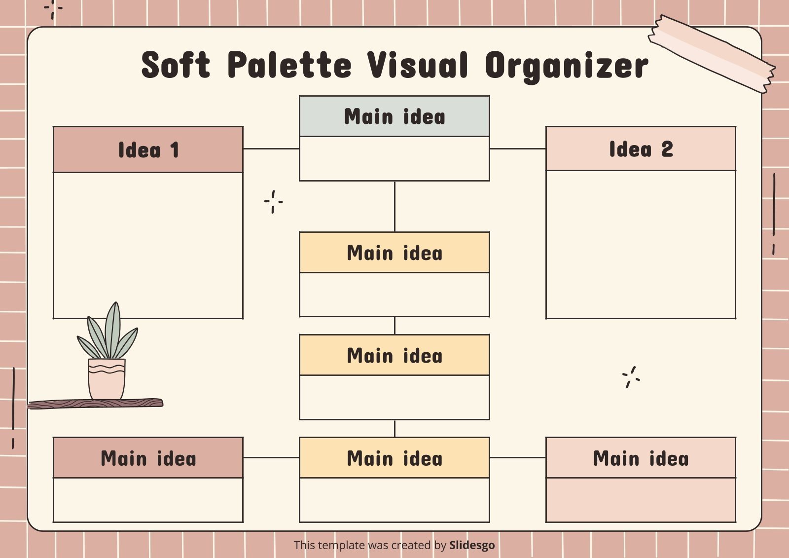 Soft Palette Visual Organizer for Students Presentation