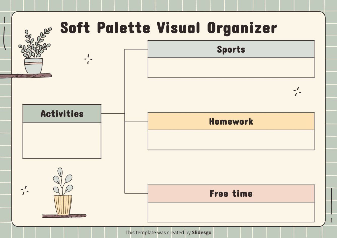 Soft Palette Visual Organizer for Students Presentation