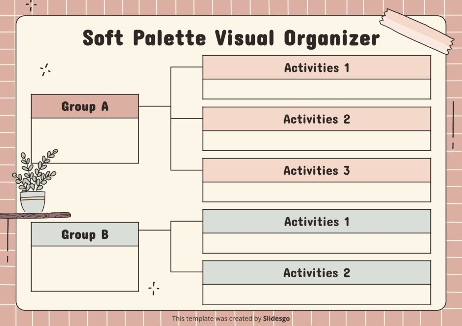Soft Palette Visual Organizer for Students Presentation