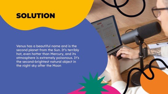 Talk Show Podcast Pitch Deck Presentation