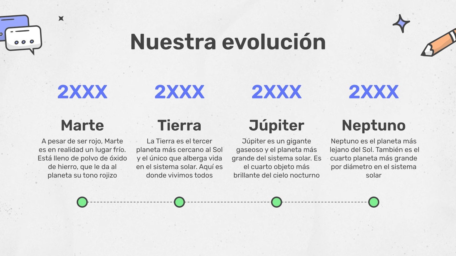 Doodle Basic Template for Marketing Presentation
