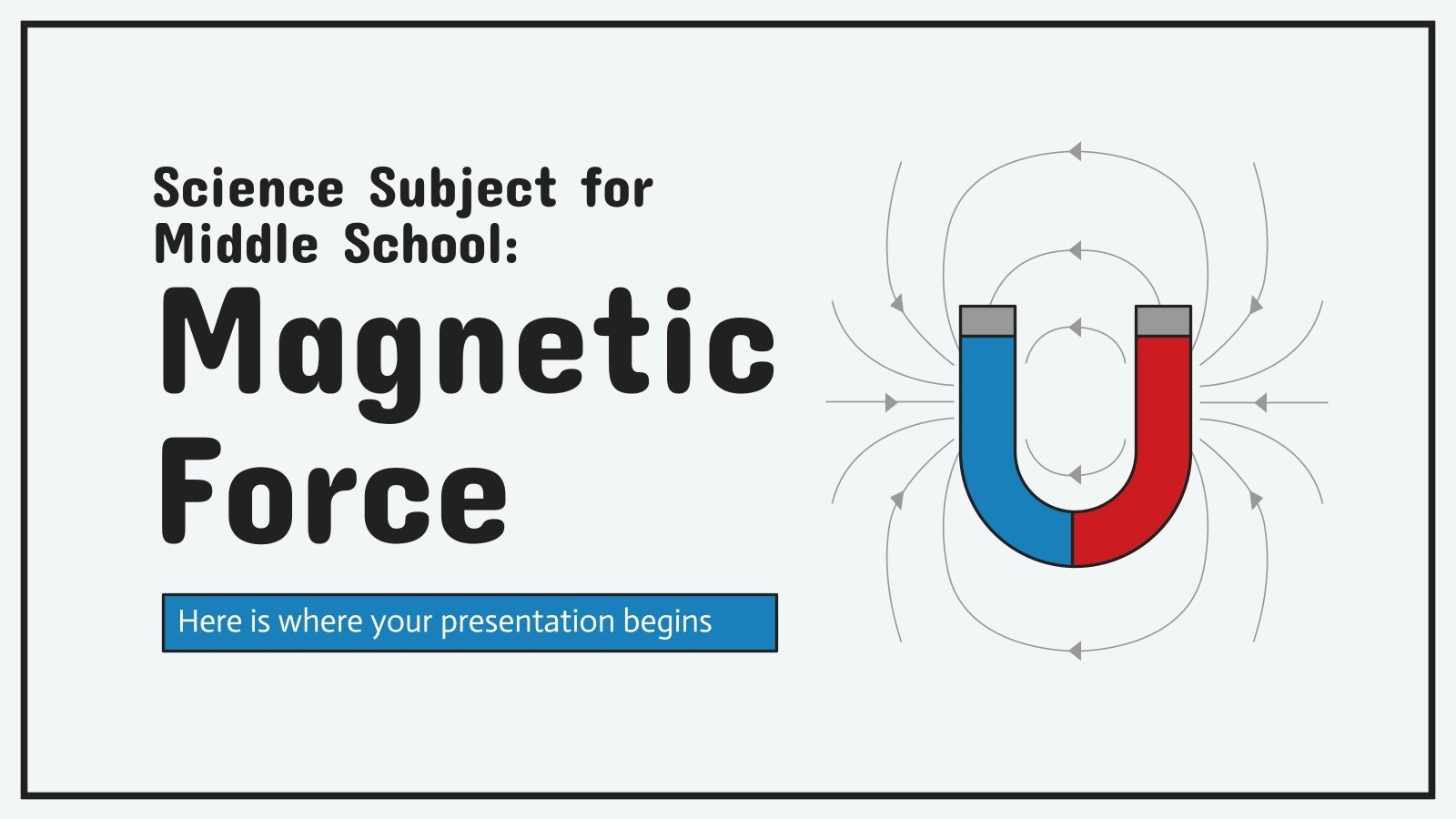 Science Subject: Magnetic Force Presentation