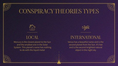 Conspiracy Theories Minitheme Presentation