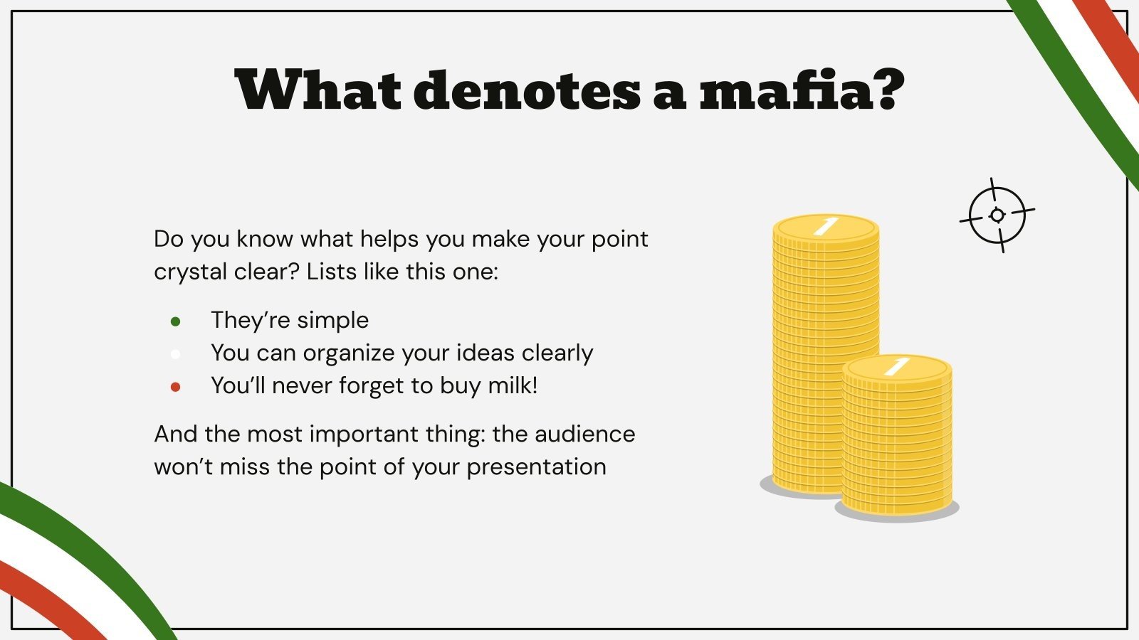 History Major for College: The Sicilian Mafia Presentation