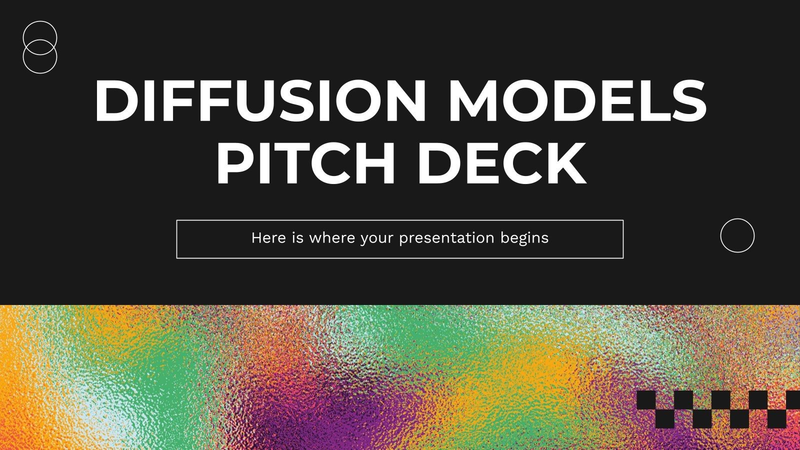 Diffusion Models Pitch Deck Presentation