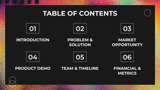 Diffusion Models Pitch Deck Präsentation