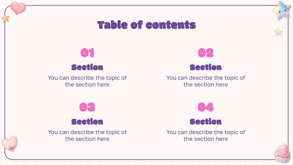 Cute Anime Theme Presentation