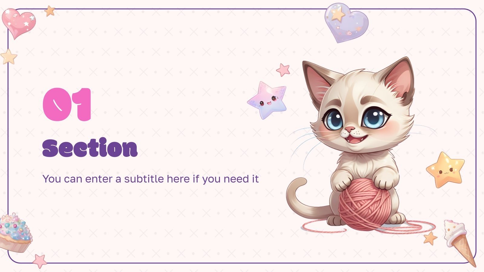 Cute Anime Theme Presentation