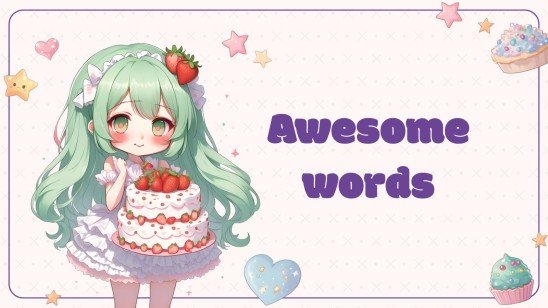 Cute Anime Theme Presentation