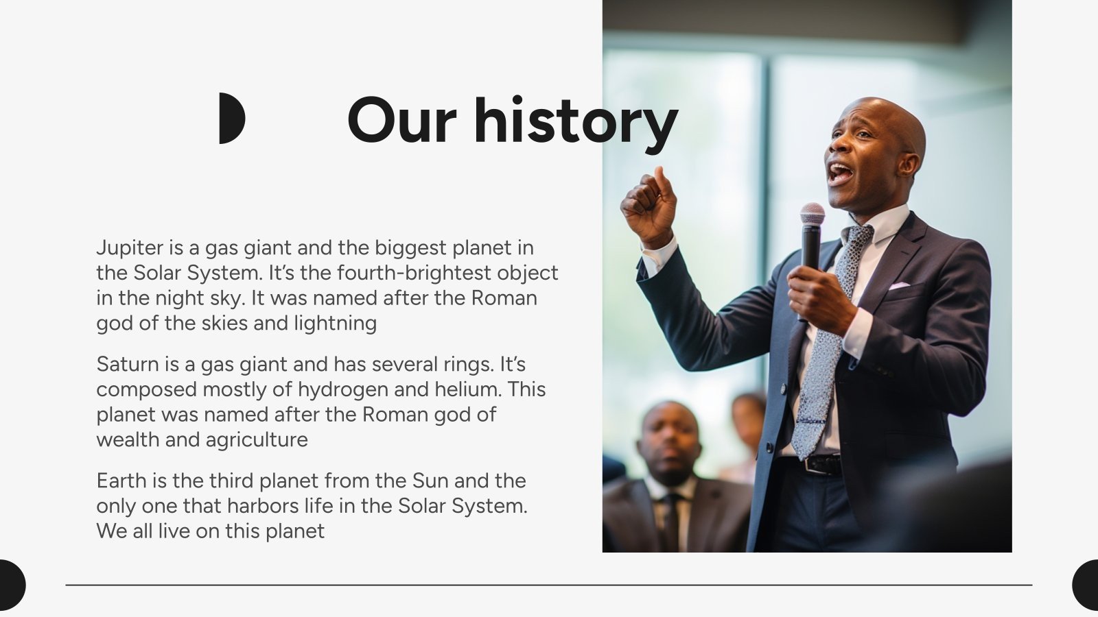 Simple Conference Style Presentation Presentation