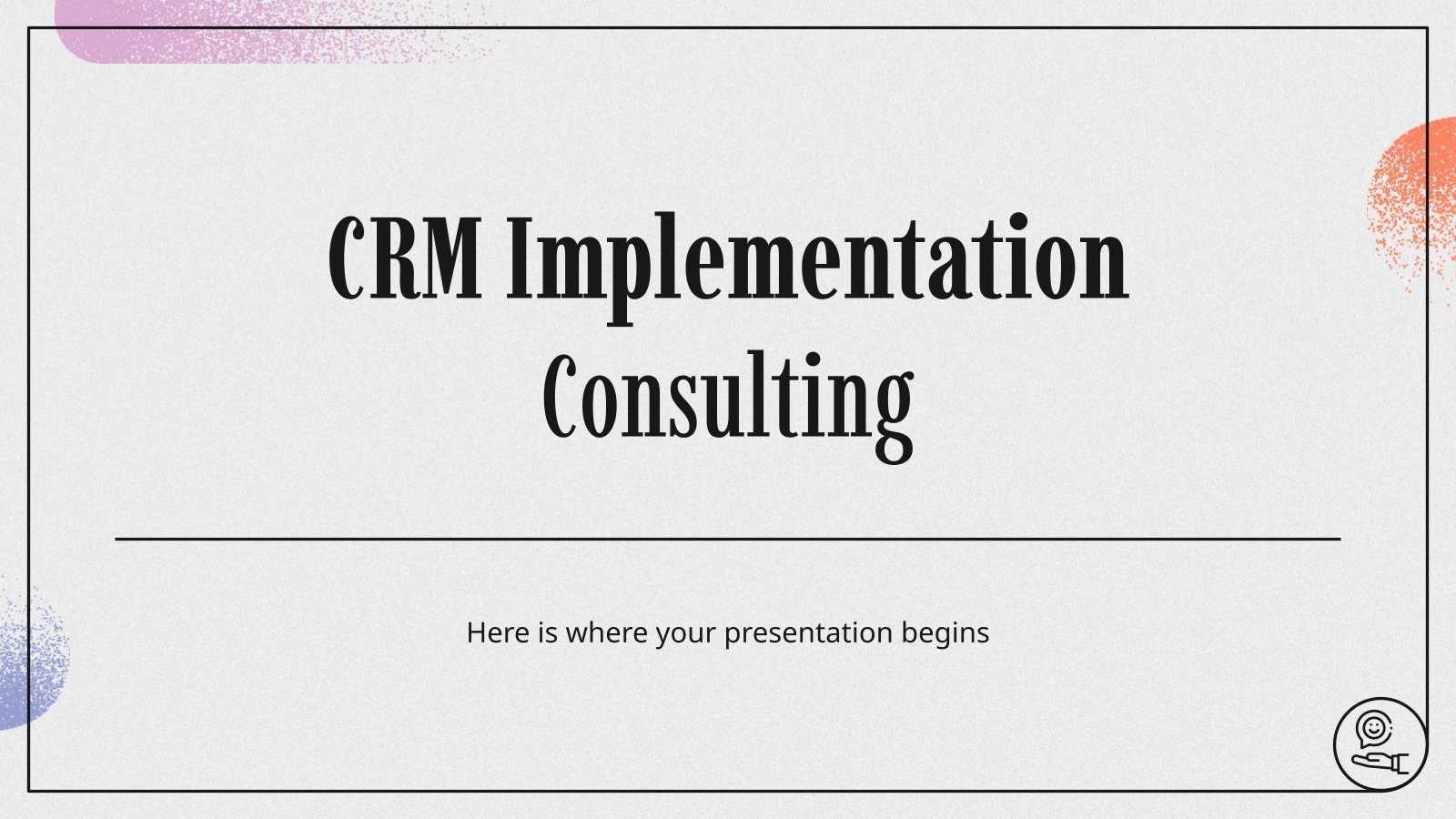 CRM Implementation Consulting Presentation