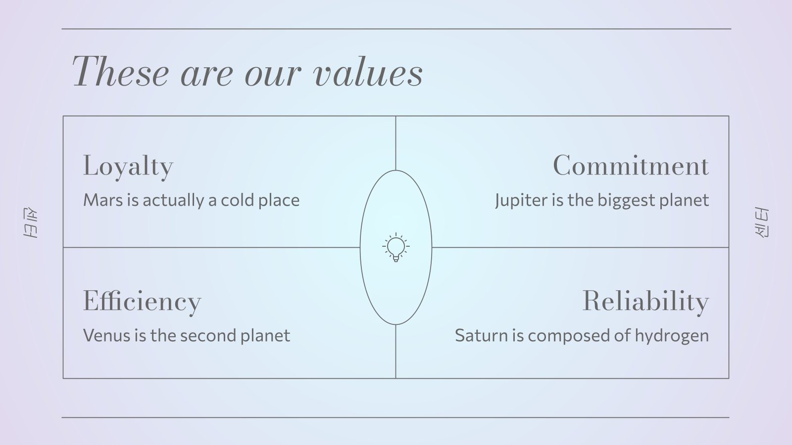 Minimalist Korean Language Center Presentation