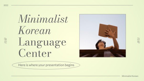 Free Google Slides and PowerPoint Templates inspired by Korea