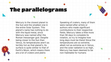 Math Subject - 10th: Geometric Modeling in Two Dimensions