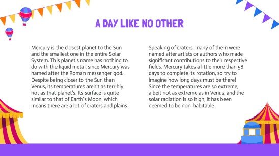 Amusing Fair Presentation