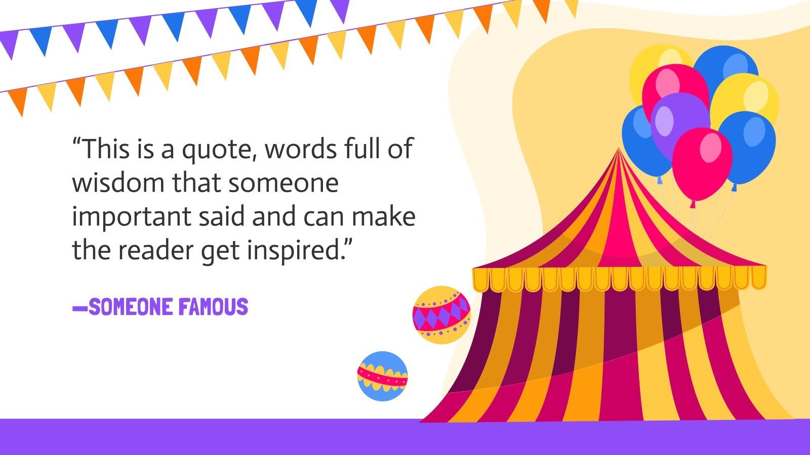 Amusing Fair Presentation