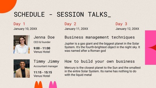 Abstract Conference Style Presentation Presentation