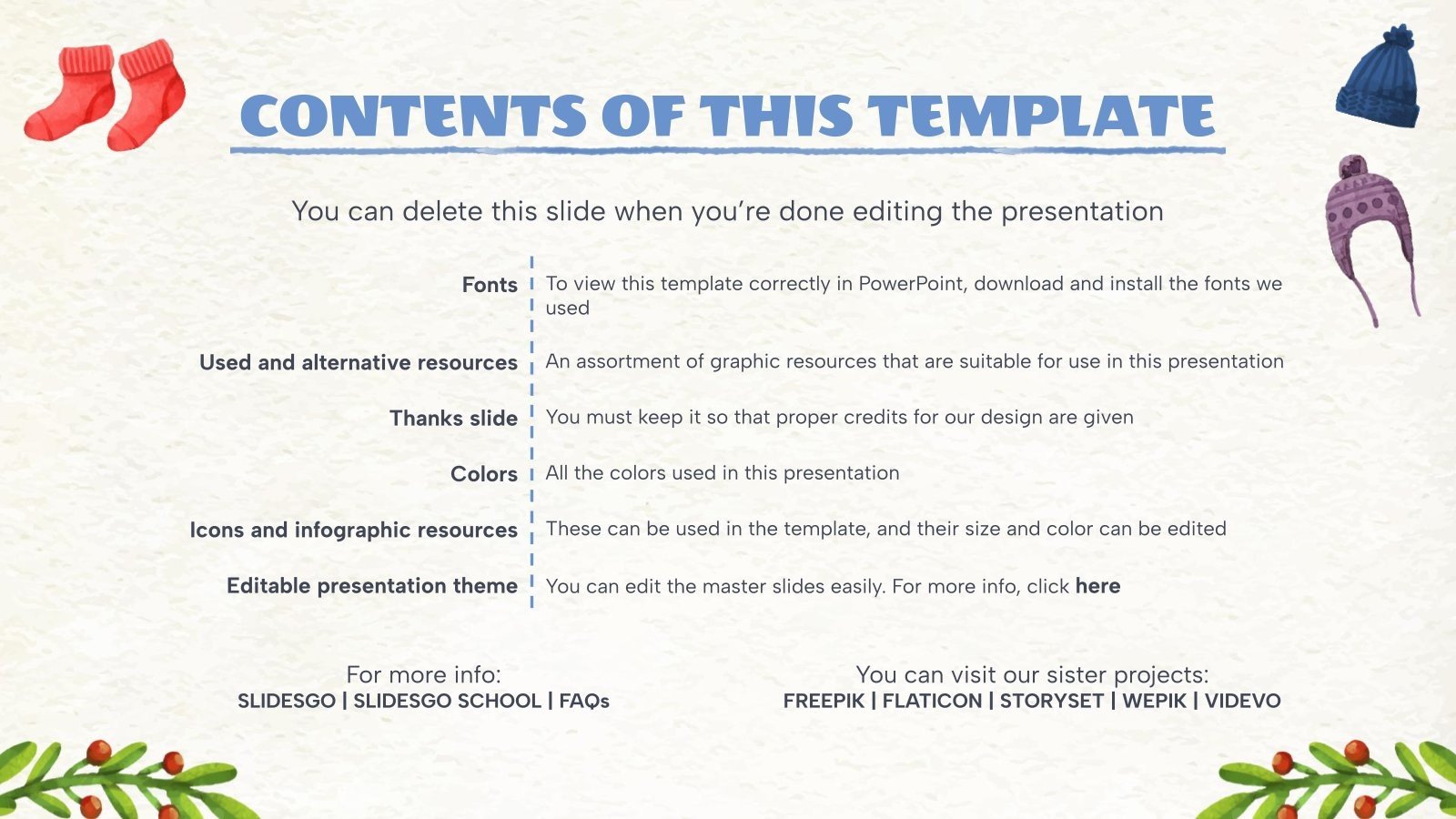 Winter Clothes Vocabulary for Pre-K Presentation