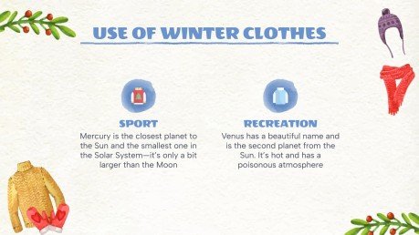 Winter Clothes Vocabulary for Pre-K Presentation