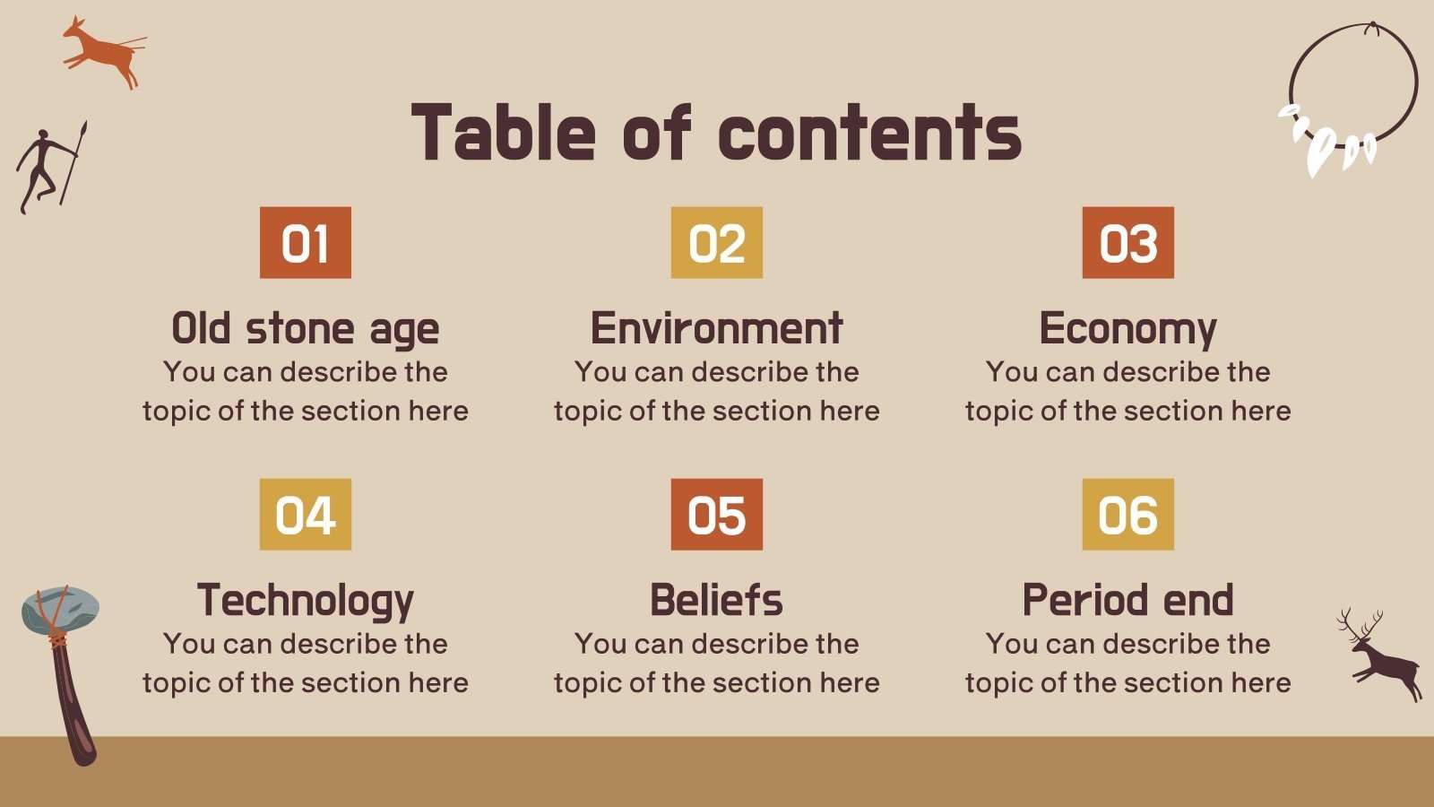 History Major for College: Paleolithic Era Presentation